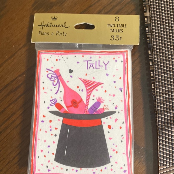 Party Supplies | Vintage Hallmark Bridge Two Table Tallies | Poshmark